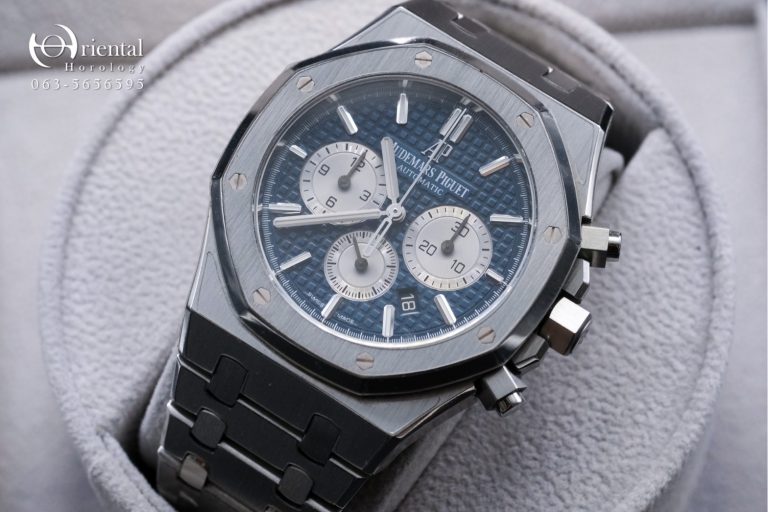 AP Royal Oak Chronograph Blue Dial - Oriental Horology