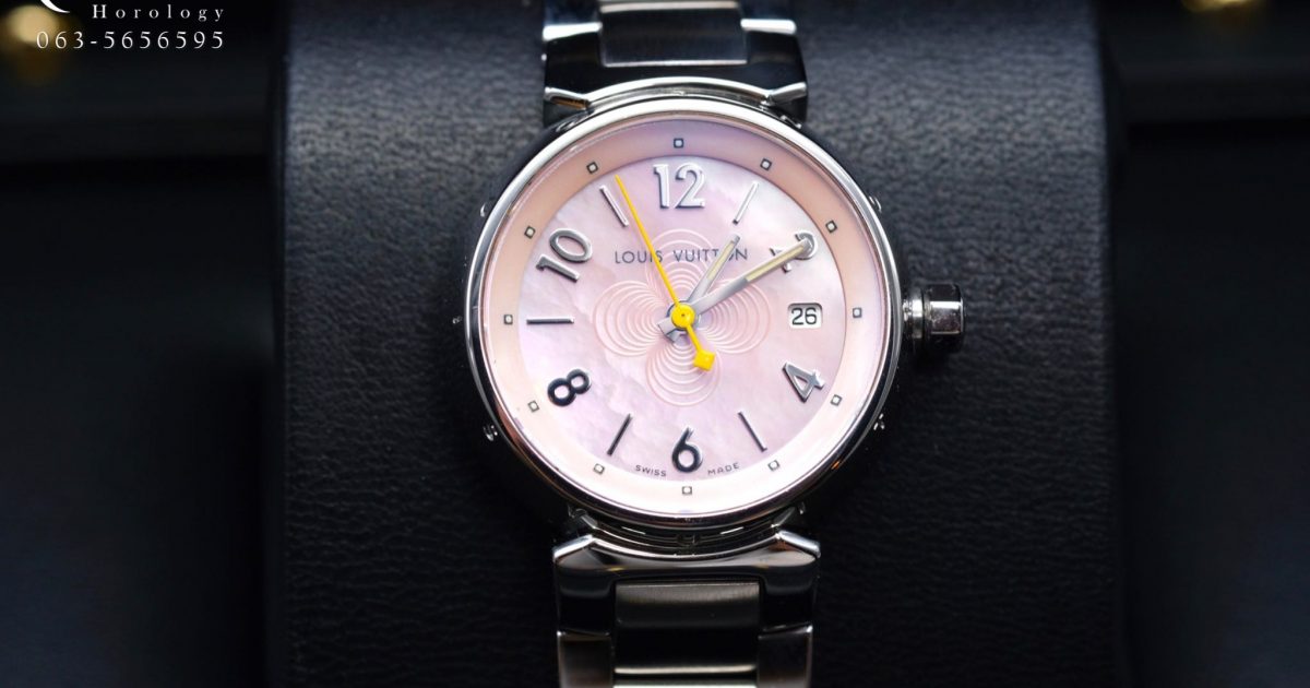 Louis Vuitton Tambour Quartz Lovely Pink Lady - Oriental Horology