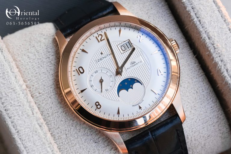 Zenith Class Elite Moonphase Rose Gold - Oriental Horology