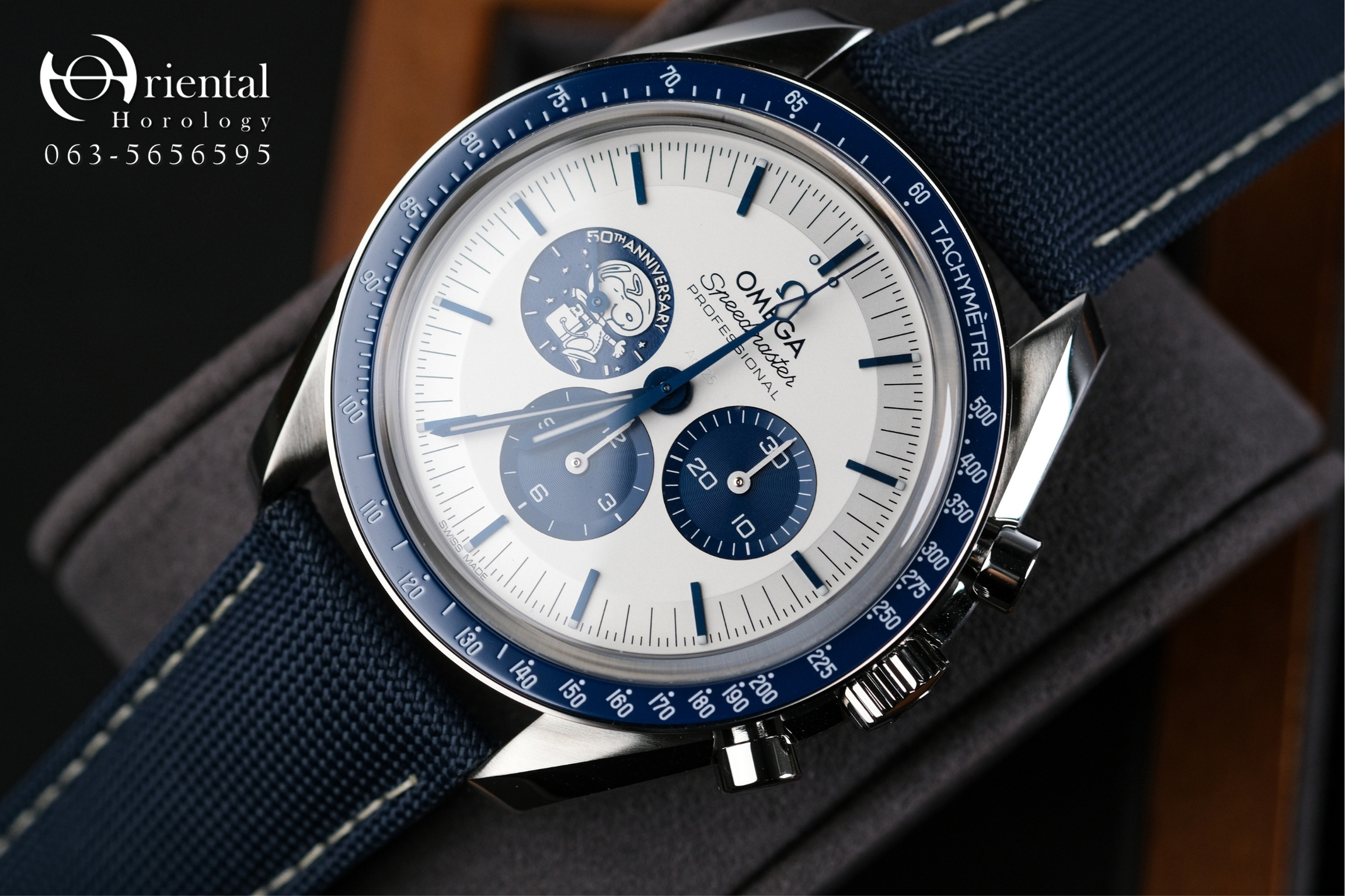 Omega Speedmaster Silver Snoopy Award 50th Anniversary - Oriental Horology