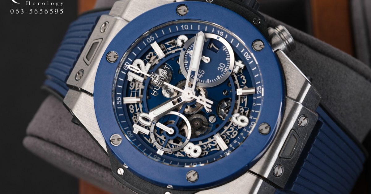Big Bang Unico Titanium Blue Ceramic - Oriental Horology