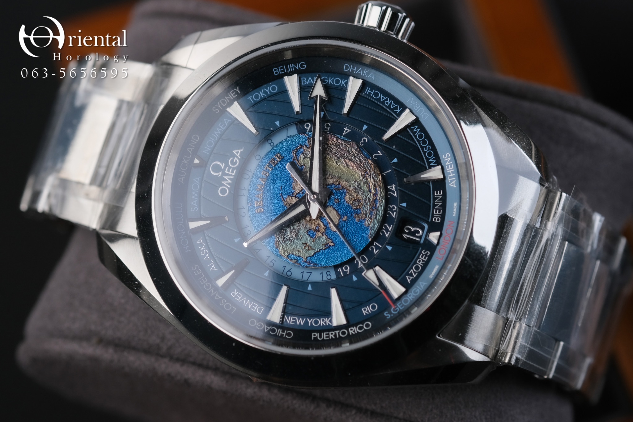 Omega Seamaster Aqua Terra Worldtimer - Oriental Horology
