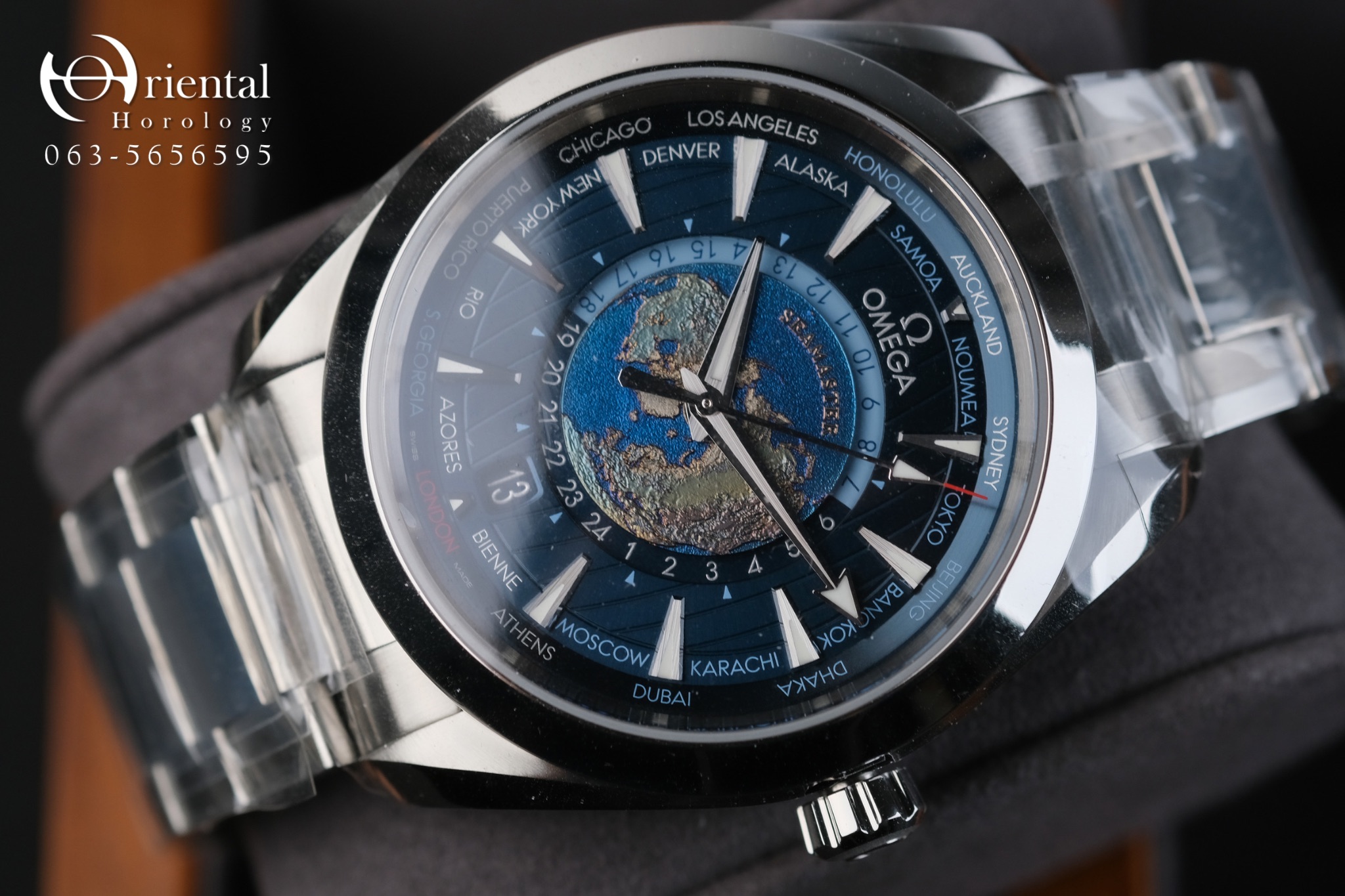 Omega Seamaster Aqua Terra Worldtimer - Oriental Horology