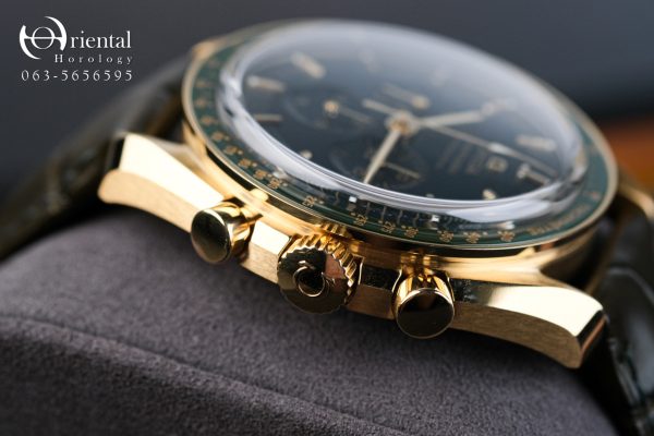 Omega Speedmaster Moonshine Gold Green Dial - Oriental Horology