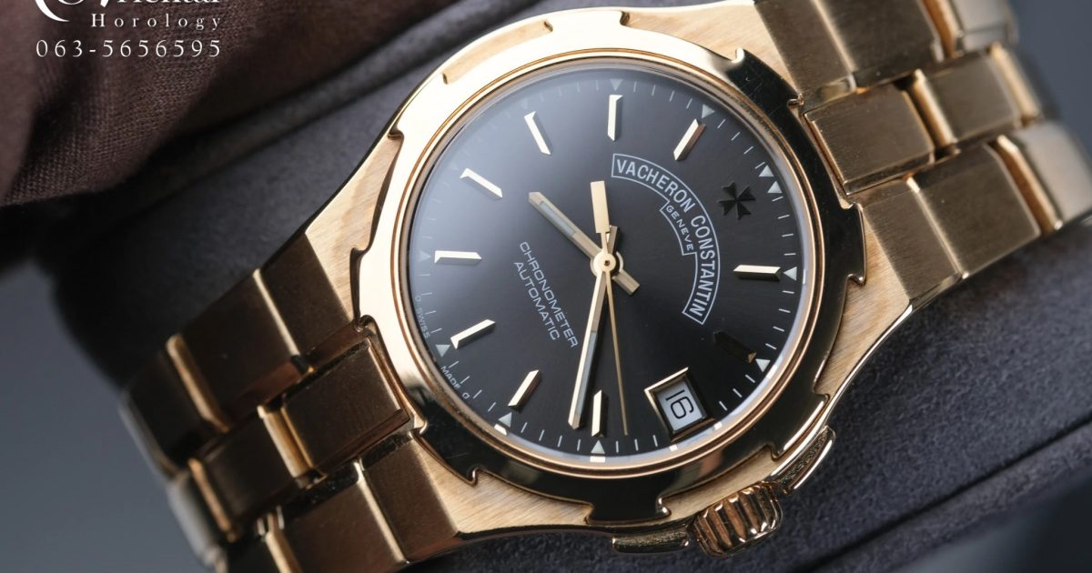 VC Overseas 45052 Full Yellow Gold 18K - Oriental Horology