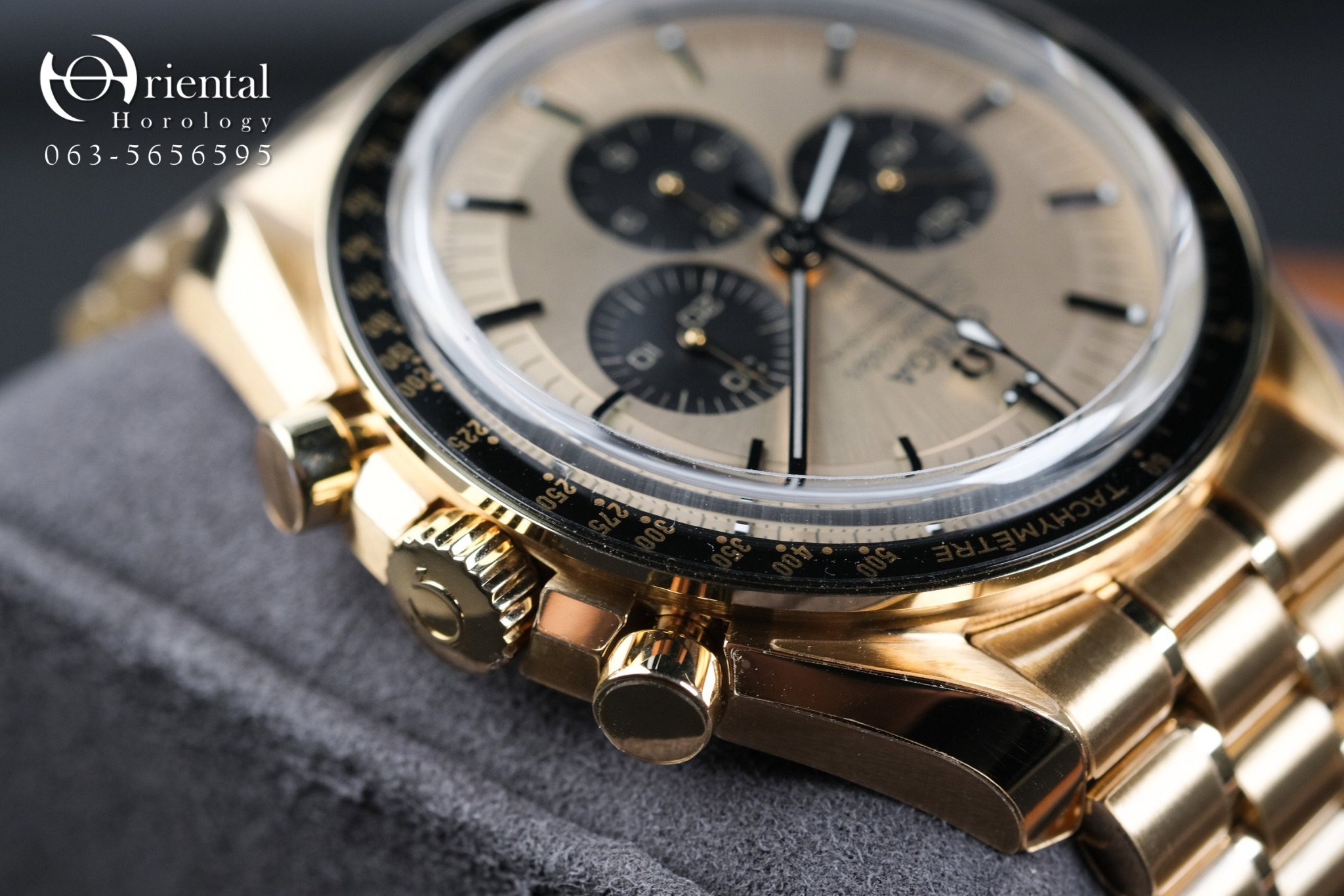 Omega Speedmaster Moonshine Gold - Oriental Horology