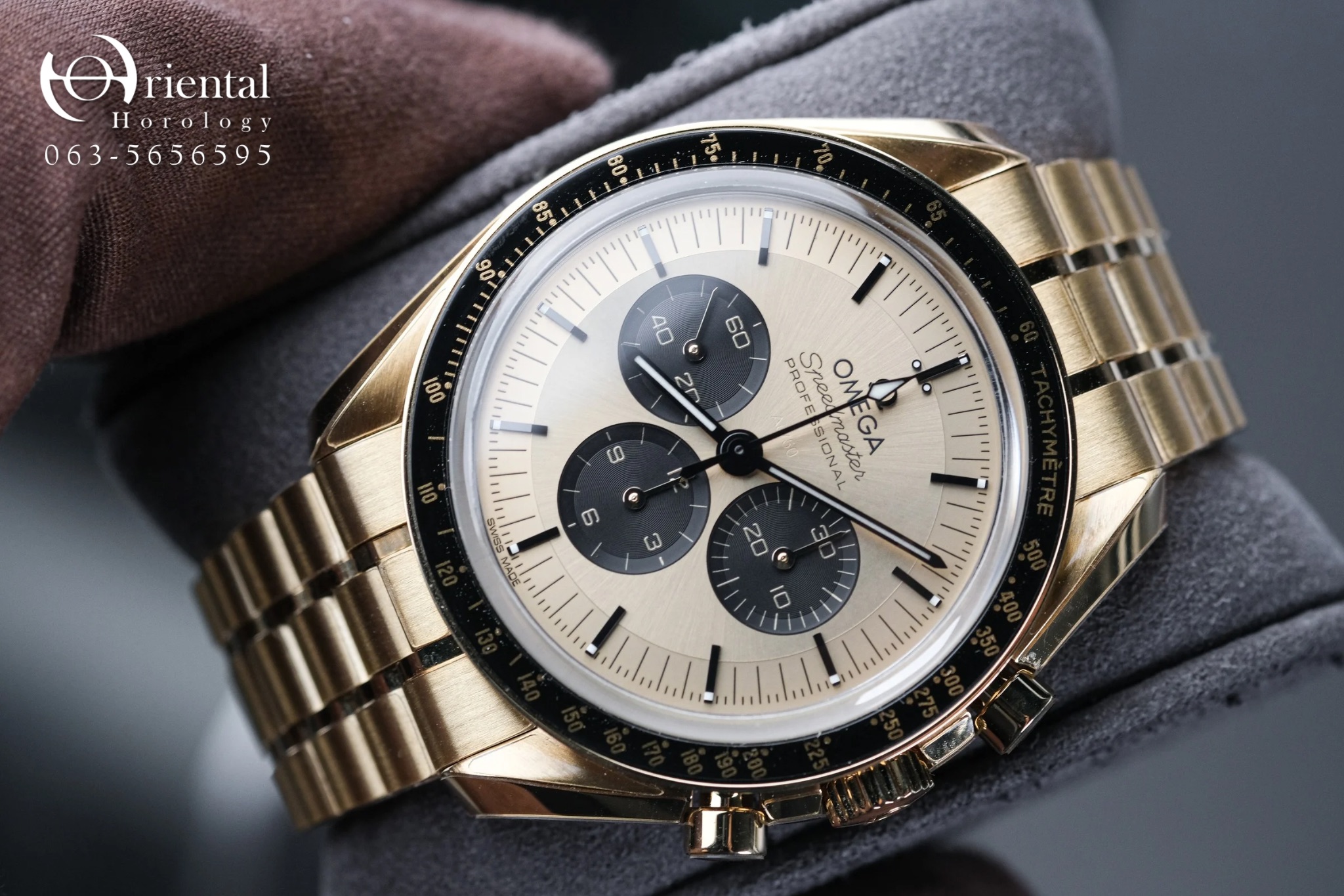 Omega Speedmaster Moonshine Gold - Oriental Horology