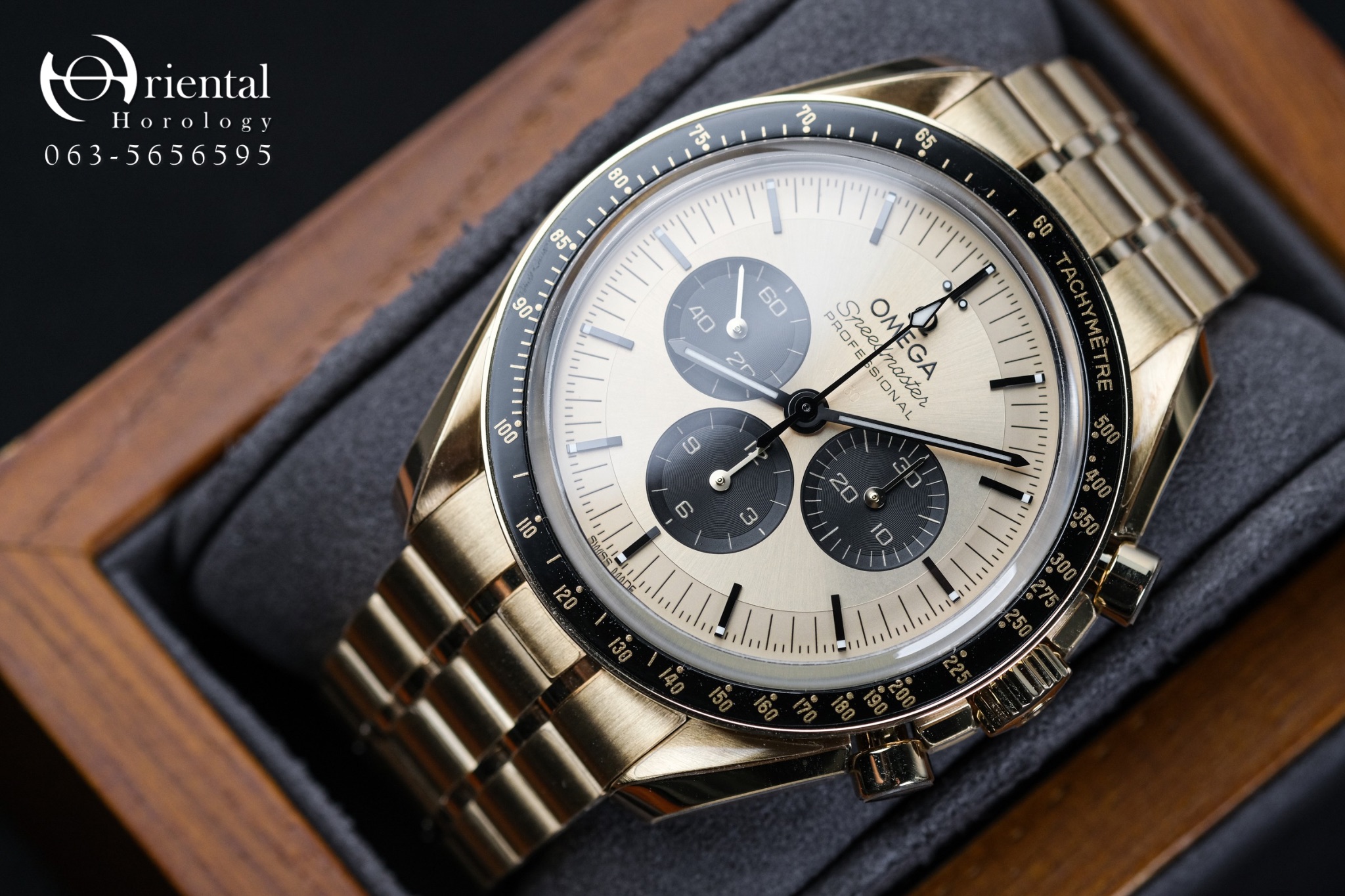 Omega Speedmaster Moonshine Gold - Oriental Horology