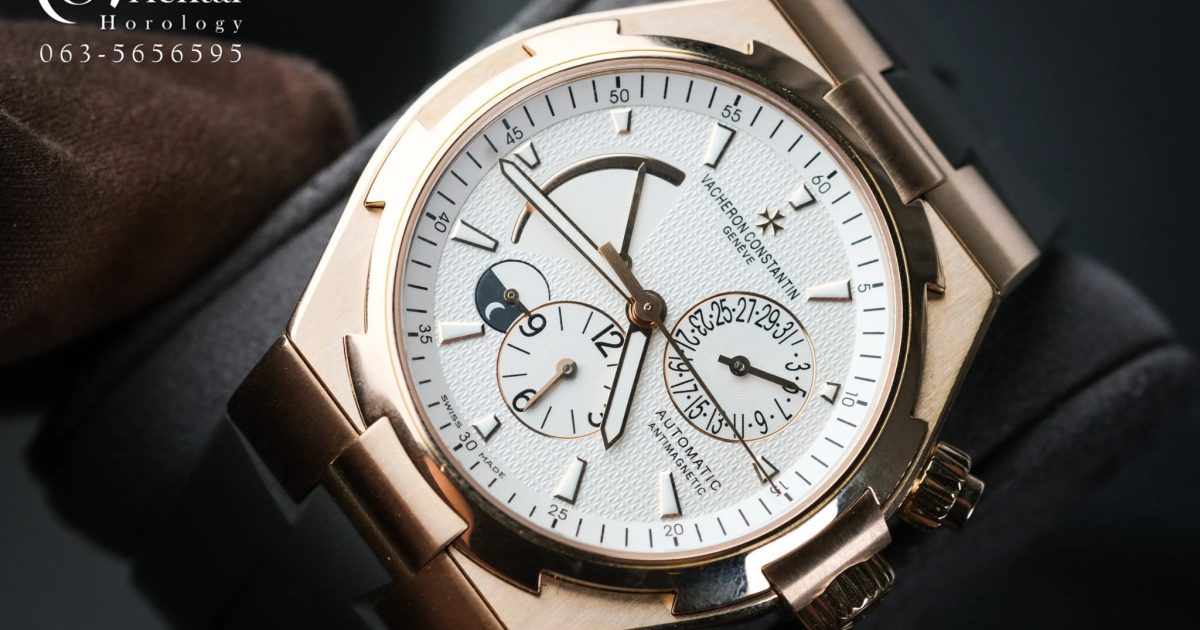 VC Overseas Dual Time Rose Gold - Oriental Horology