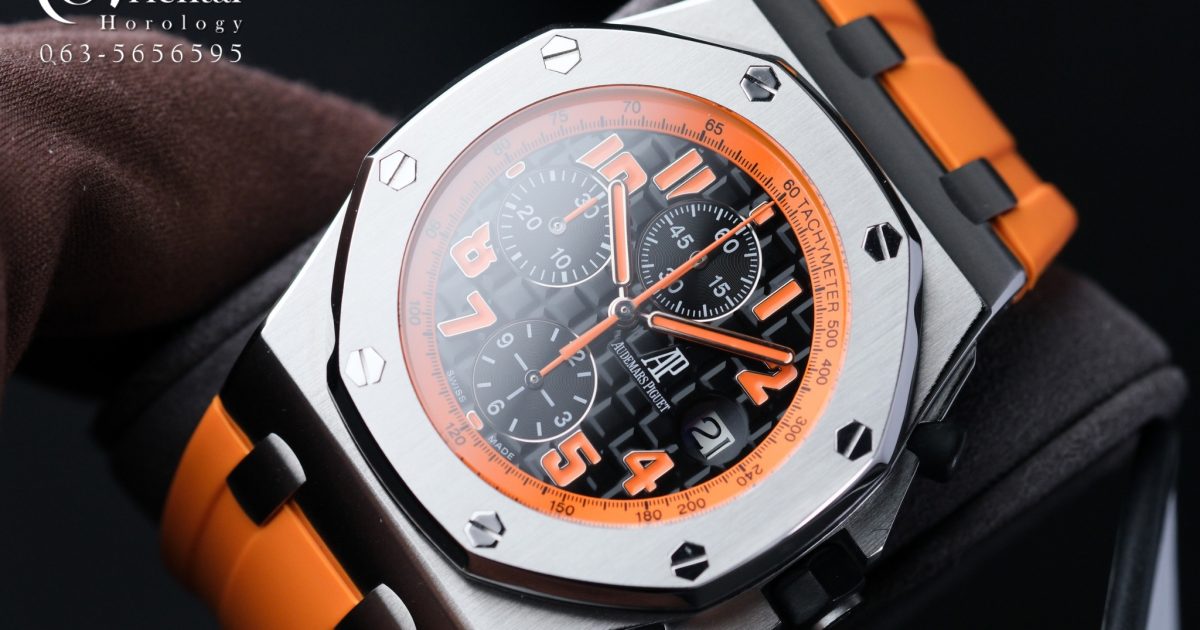 AP Royal Oak Offshore Volcano Black Dial - Oriental Horology